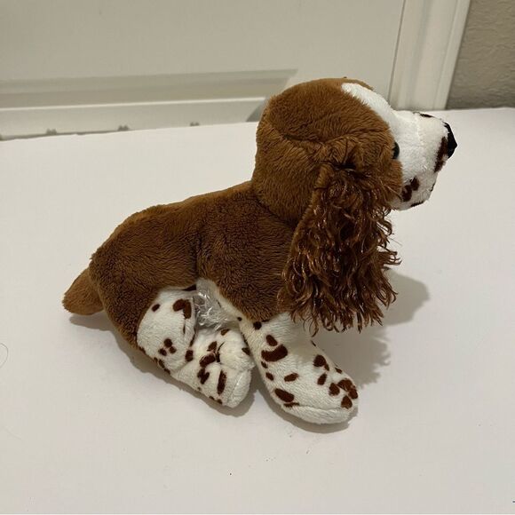 GANZ | Toys | Realistic Dog Plush Springer Spaniel 9 Bean Stuffed ...